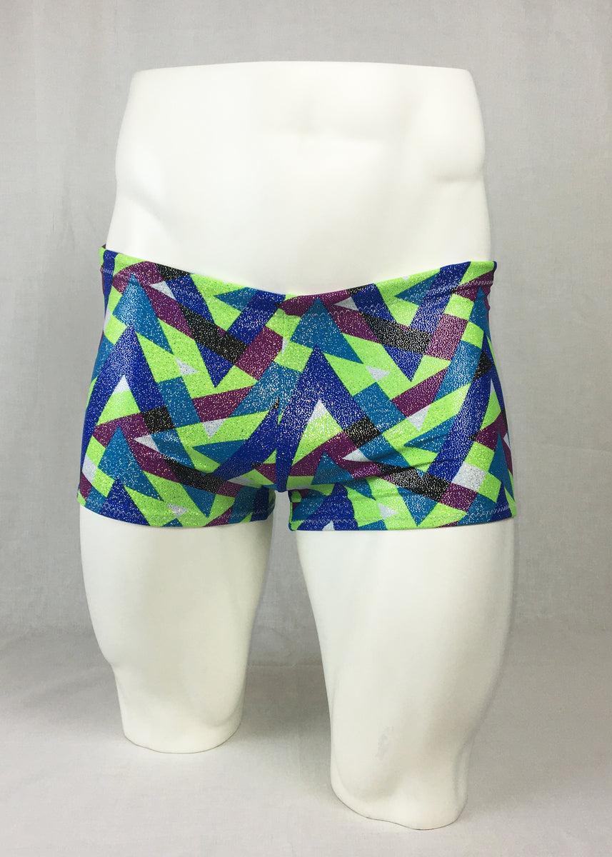 Mens Square Cut Swim Trunk Yoga Short Sewing Pattern PDF Digital Downl ...